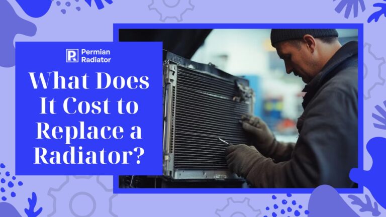 What Does It Cost to Replace a Radiator